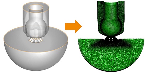 AVL FIRE™ IC Engine - GDI Nozzle | AVL Experience Cloud